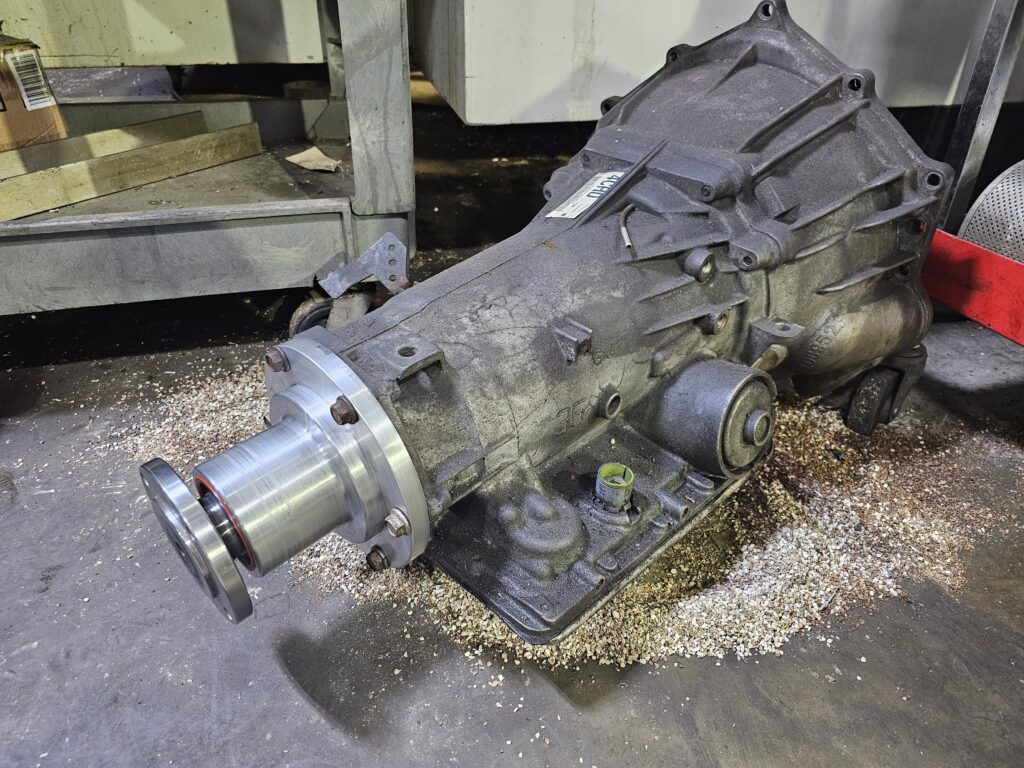 4L60e CONVERSION ALUMINIUM TAIL HOUSING - NLR Derby Parts