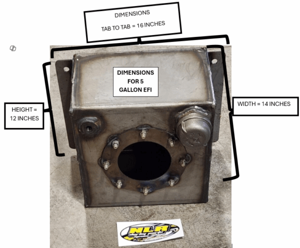 BUDGET 5 GALLON FUEL CELLS - NLR Derby Parts